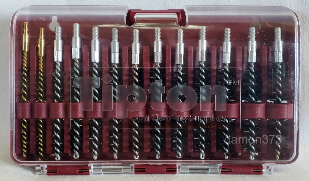 Tipton 13pc Nylon Bore Brush Rifle Set – Reloading Direct