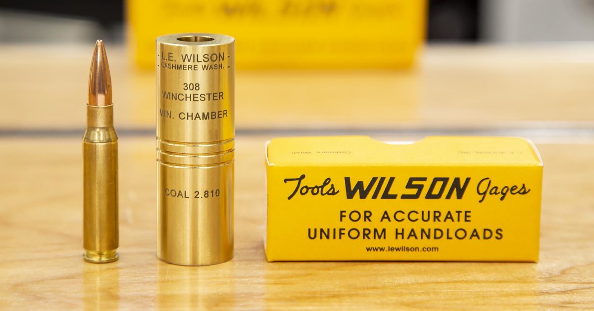Wilson Brass Mimnimum Dimension Gage – Reloading Direct
