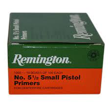 Remington Small Pistol Primers Primers 5 1/2 (1000) – Reloading Direct