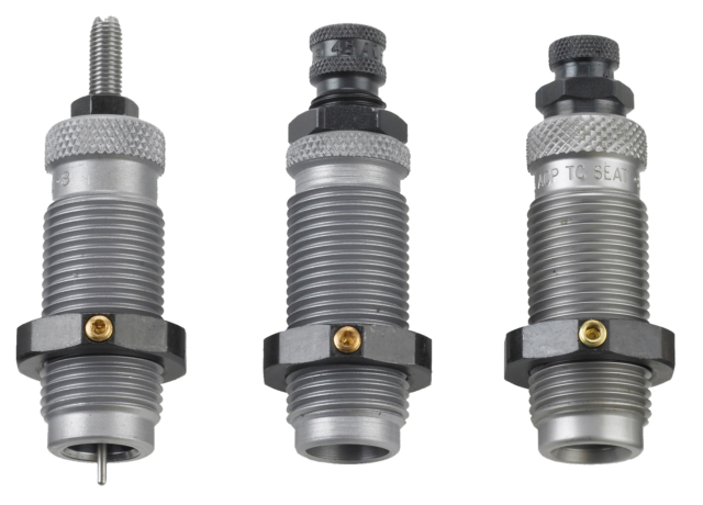 RCBS 9mm Luger 3 Die Carbide Set Taper Crimp – Reloading Direct